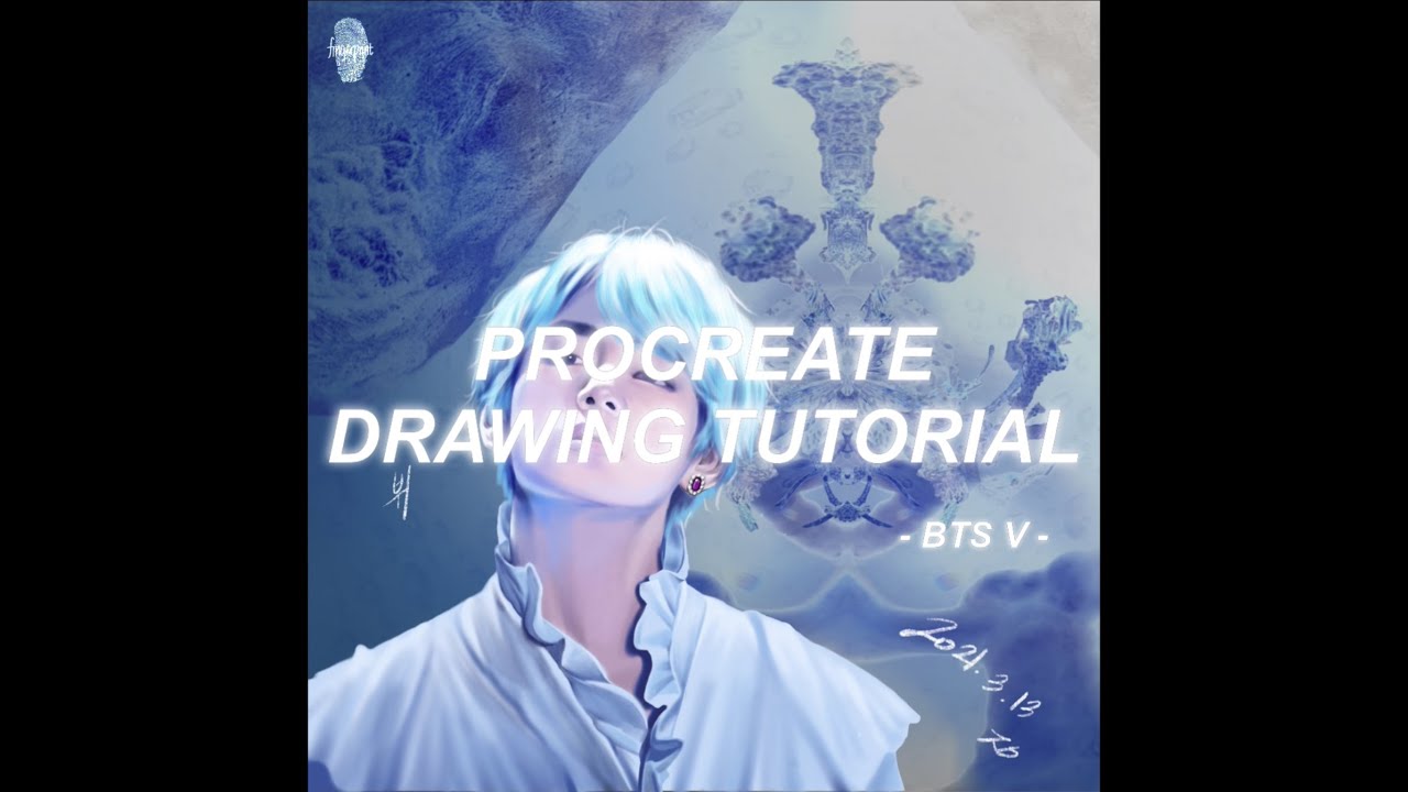 [PROCREATE] Drawing tutorial - BTS V