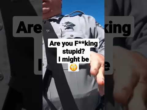 🟢Don't touch me tyrant. Are you stupid? Ya I might be (shorts) 🔵1st amendment audit fail🔴