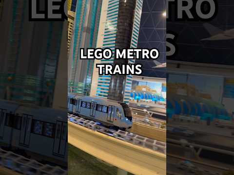 Dubai METRO Trains made from LEGO! 🚇🇦🇪