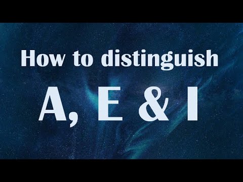 Distinguishing between A, E and I #englishalphabetpronunciation