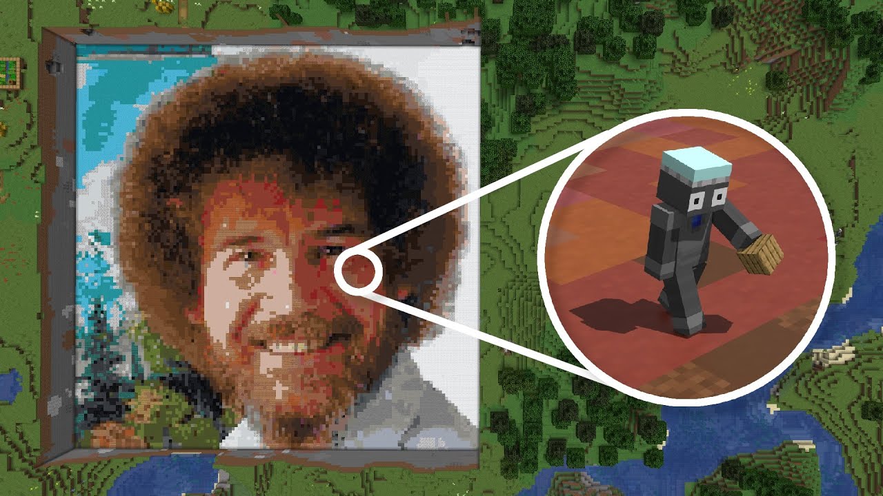 Building Better Images with Minecraft Bots