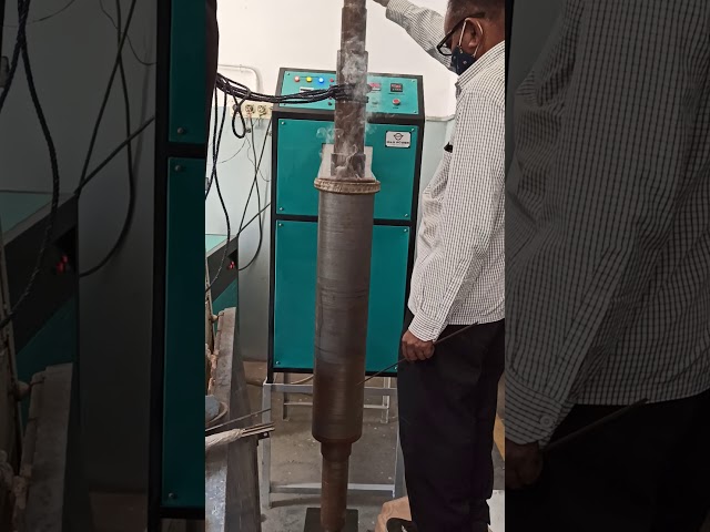 Submersible Rotor Brazing Machine - 30 Kw Induction Rotor Brazing ...