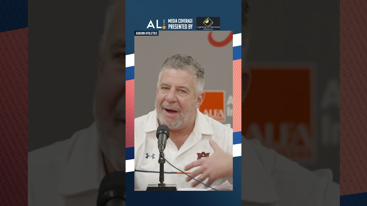 Bruce Pearl on Auburn coming in with intention to win against No. 2 Alabama.#wareagle #auburntigers