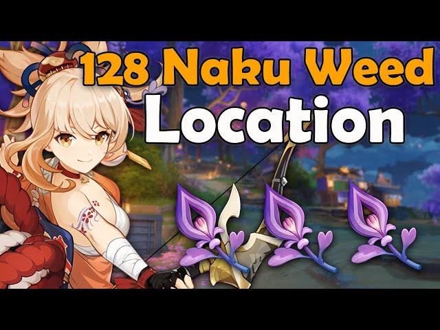 Genshin Impact Naku Weed locations and Kuki Shinobu ascension materials ...