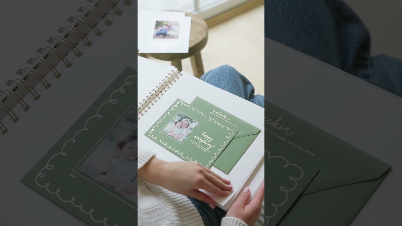 Flax Holiday Card Book