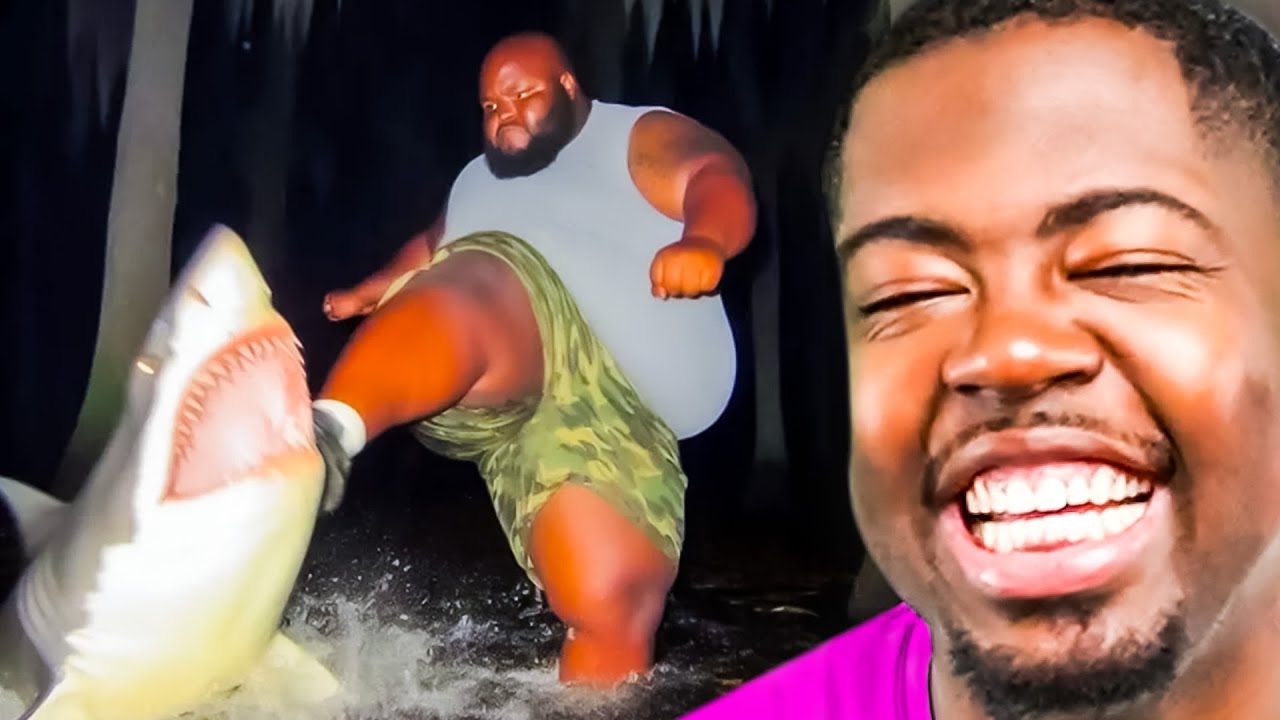 HE'S DROPKICKING SHARKS NOW!!??? 😂 (Offensive Memes that if YLYL)