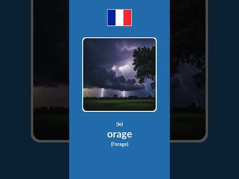 Weather in French #learnfrench