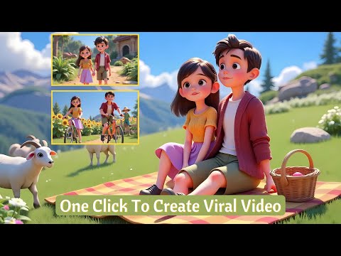One Click to Create Viral Video | Create Stunning 3D Animated Stories for FREE 🔥