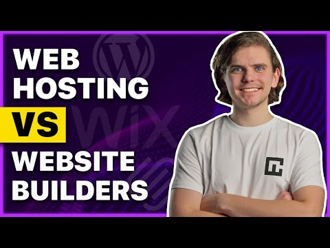 Web hosting vs Website builders | Which should you choose?