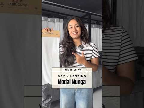 Sustainable Fabric Series🌱🧵 Fabric #1 VFY x Lenzing Modal Munga