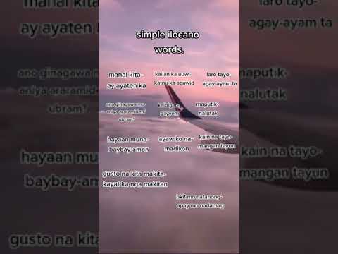 simple ilocano words