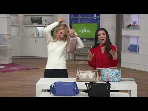 Kipling Adjustable Shoulder Bag - Reth on QVC