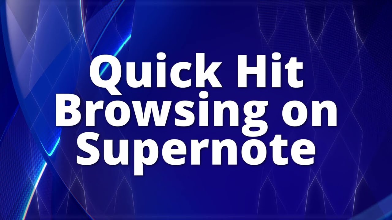 Quick Hit - Browsing on Supernote