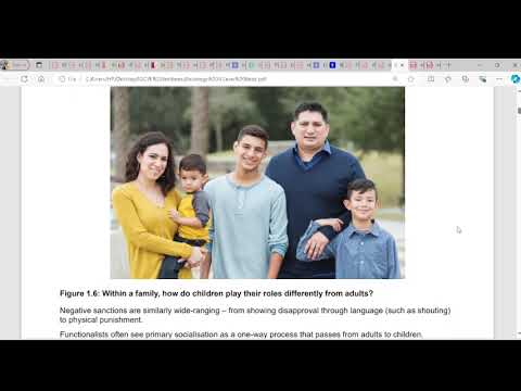 Sociology A'Level(Primary and Secondary Socialisation)