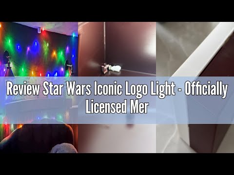 Review Star Wars Iconic Logo Light - Officially Licensed Merchandise and Memorabilia, Gifts for Boys