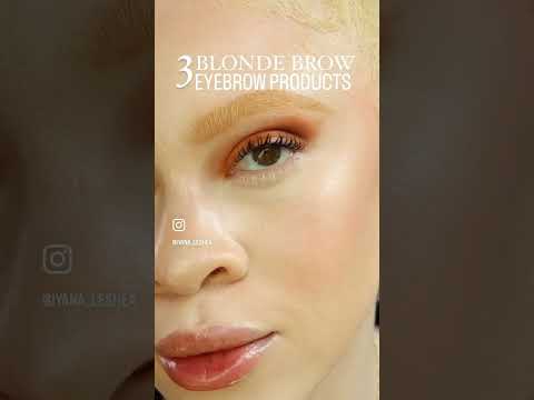 TOP FAVORITE EYEBROW PENCILS FOR BLONDE BROWS #eyebrow #eyebrowtips #eyebrowtutorial #blonde