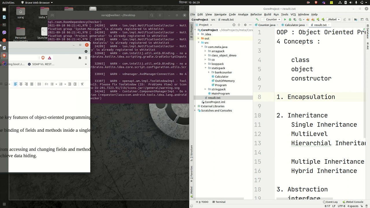 Encapsulation | Java Object Oriented Programming | Bank Account Program