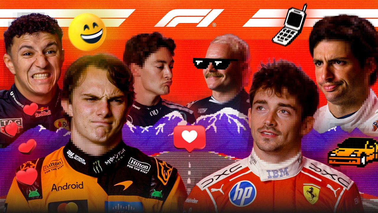 F1 Drivers Play The Generation Game!