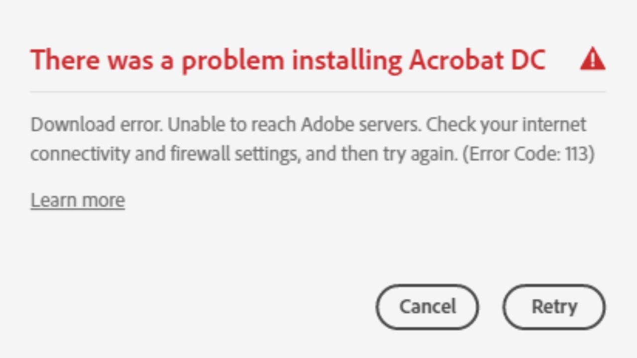 How To Resolve Adobe Premiere Pro Error Code 113?