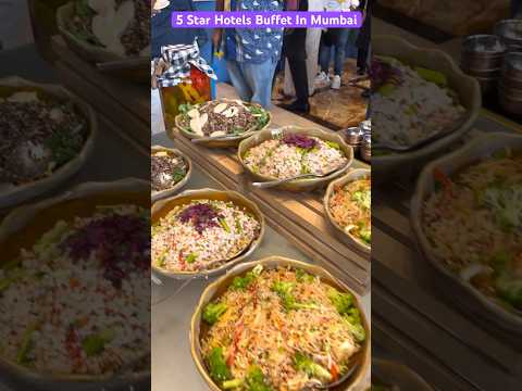 5 star hotels buffet in mumbai 😍 | mumbai taj hotel buffet #indianfood | Jitender Foodies