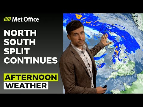 05/10/23 – A North-South Split – Afternoon Weather Forecast UK – Met Office Weather