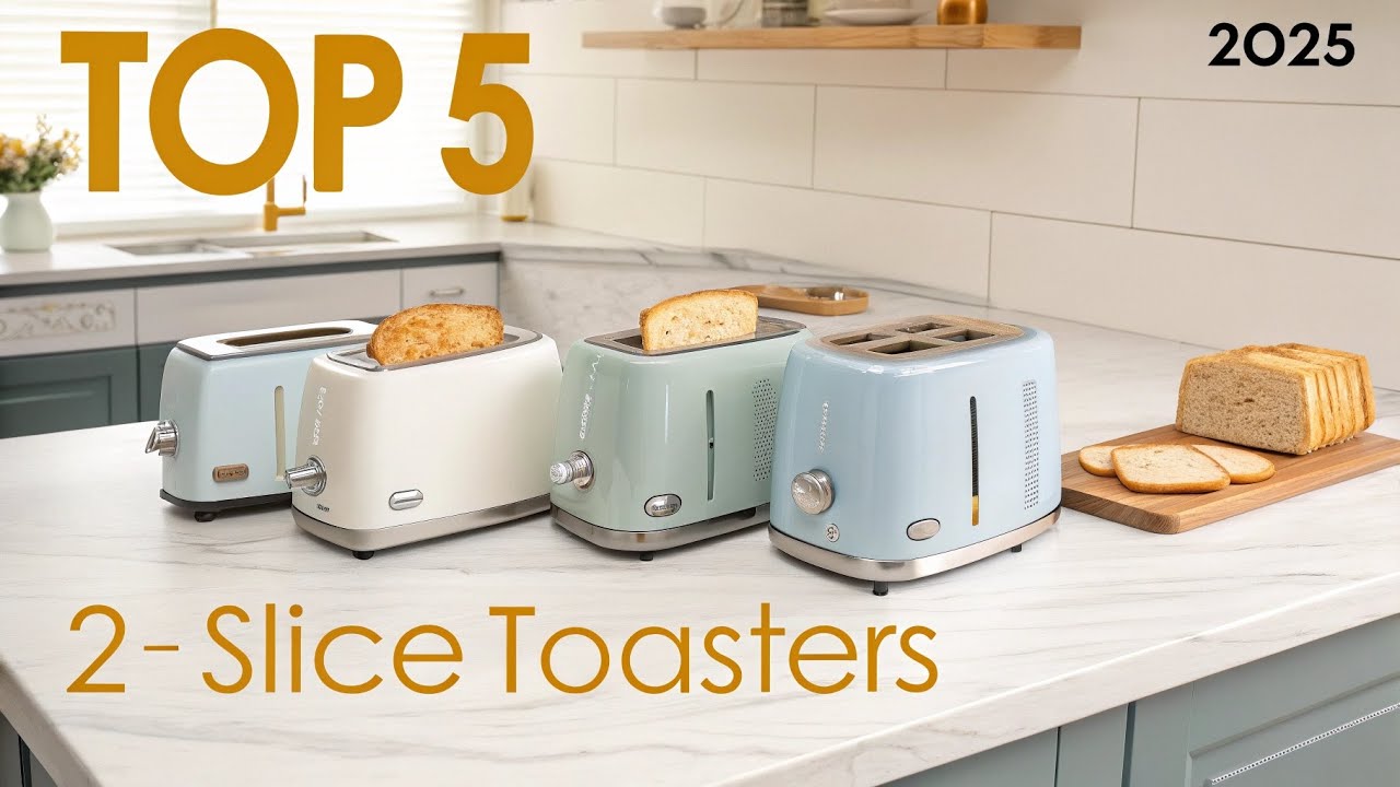 **Top 5 Best 2-Slice Toasters Review of 2025 🍞 | Smart, Stylish & Perfectly Crisp Every Time!**