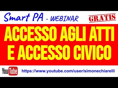 SmartPA - Accesso agli atti, accesso civico ed altre forme di trasparenza