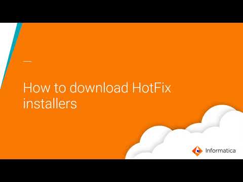 How to download HotFix installers on Informatica Network