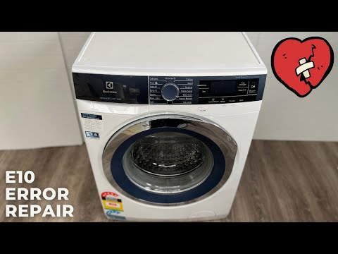 Electrolux E10 Error Washing Machine Fix