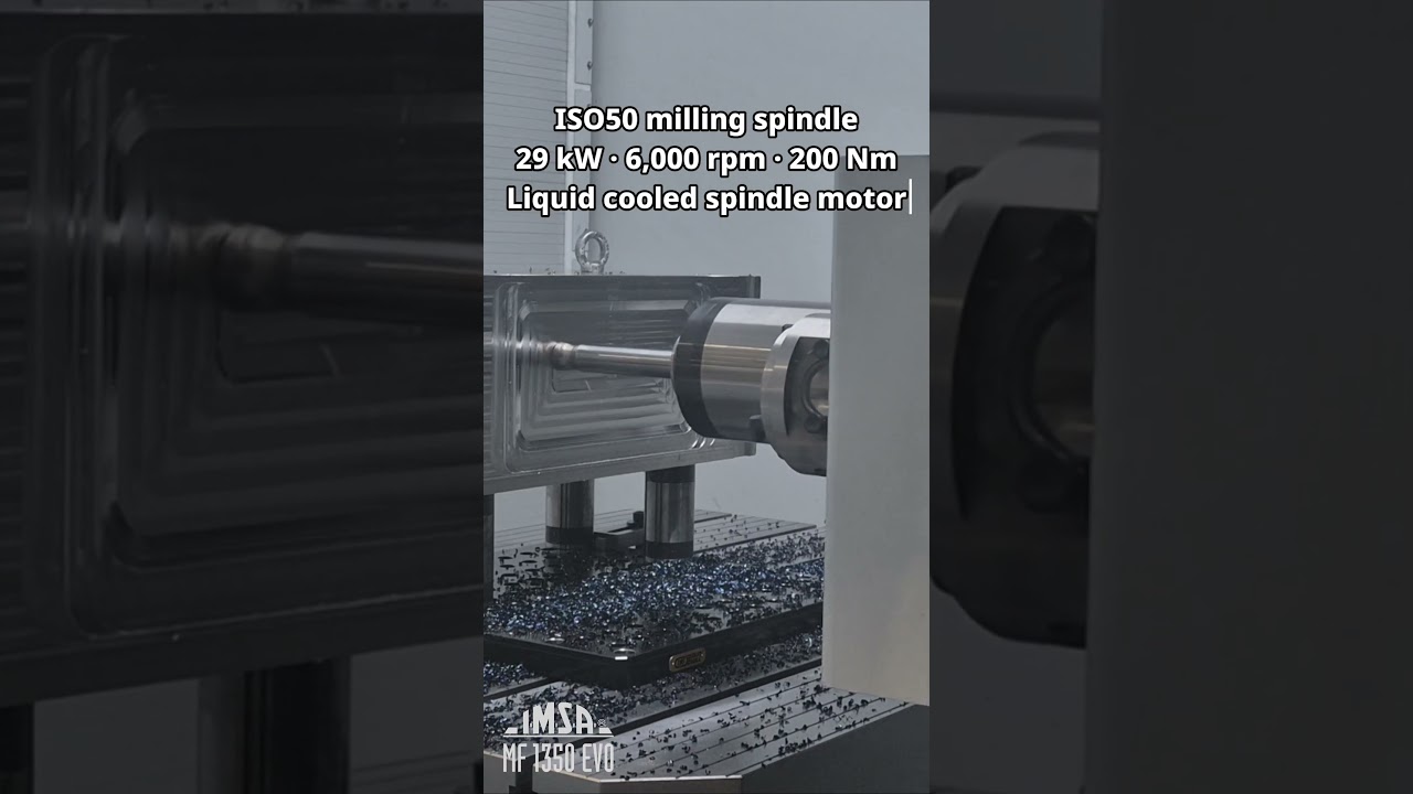 MF1350EVO Short No. 4 - deep workpiece reach #manufacturingequipment