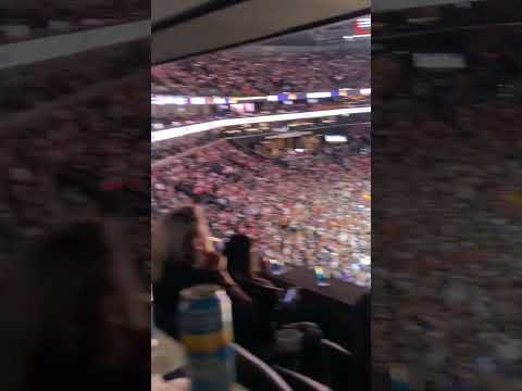 What the inside of a Luxury Box Suite looks like at an NBA arena