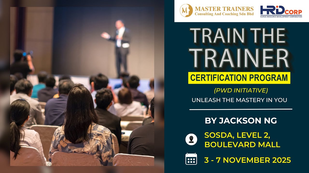 HRD Corp Train-The-Trainer Certification Program (PWD Initiative)