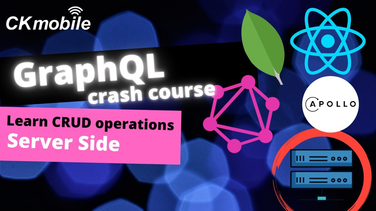 GraphQL Crash Course Server Side| Create Crud App with React, NodeJS and MongoDB