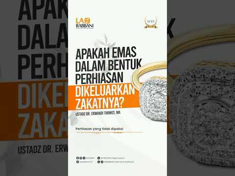Apakah emas perhiasan dikeluarkan zakatnya?