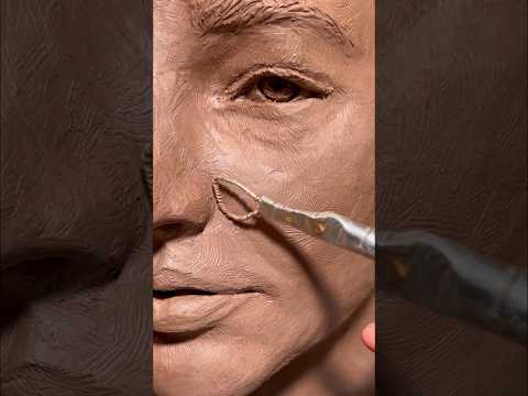 Scoop out this sculpture with me :) process of preparing a sculpture for firing #ceramics #sculpture