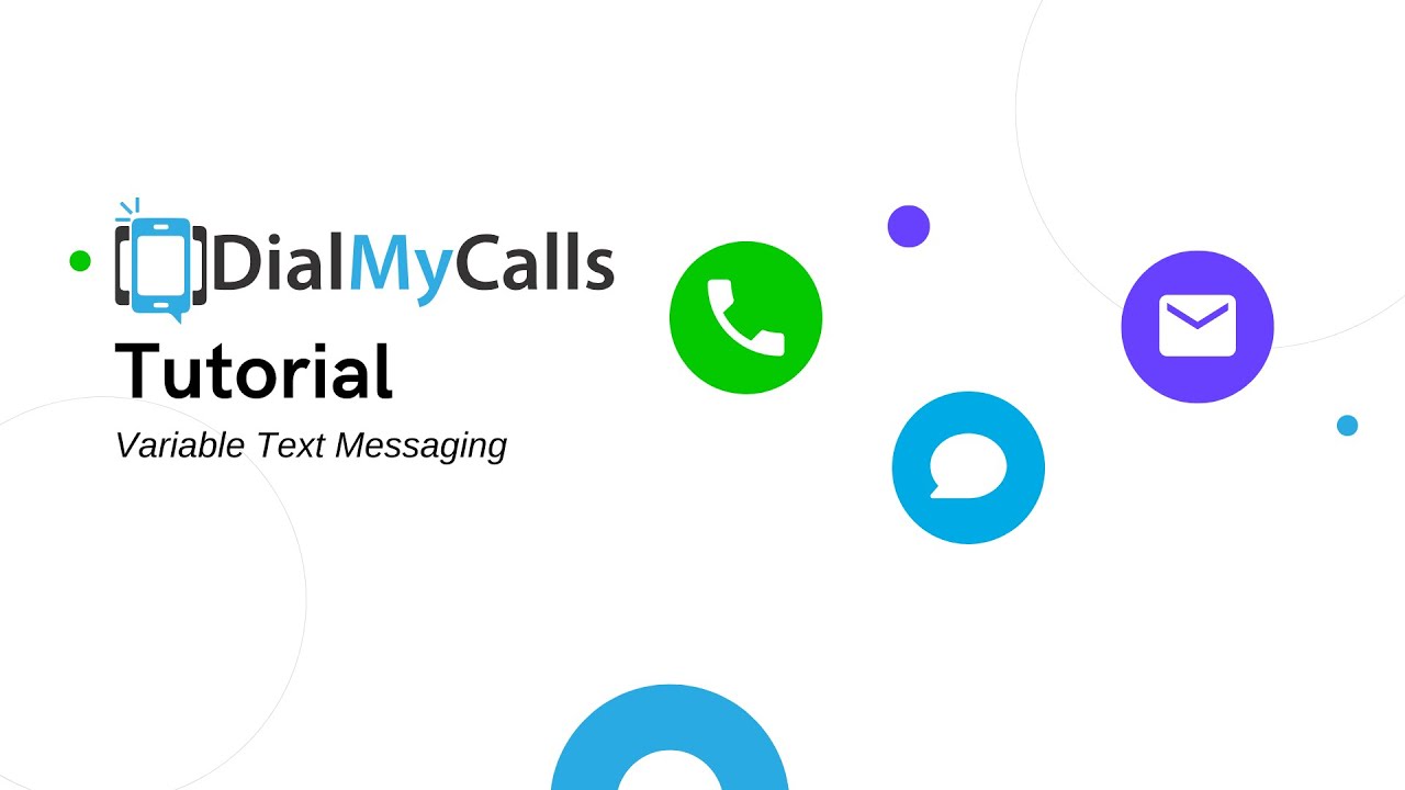 How To Personalize Mass Texts with Variable Messaging | DialMyCalls Tutorial