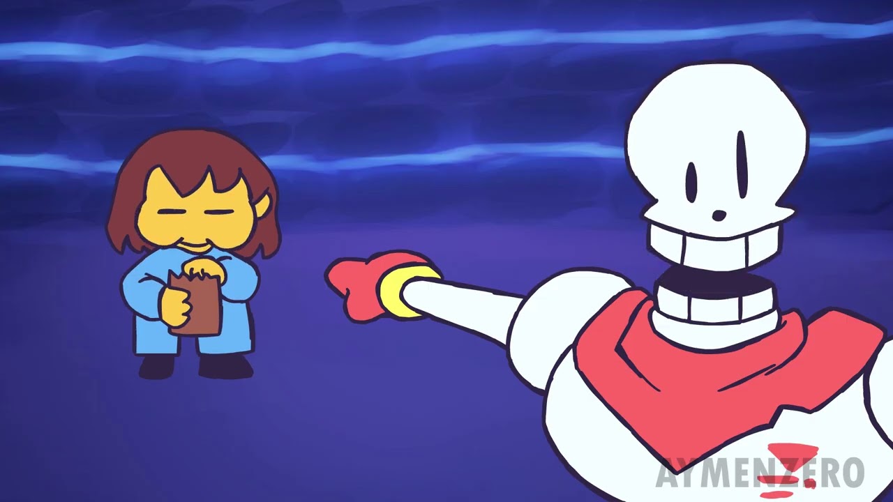 Buddy ate a bootyflake (Undertale animation)