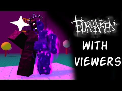 WAITING FOR THE NOLI UPDATE IN ROBLOX FORSAKEN WITH VIEWERS... (🔴LIVE) #roblox #shorts