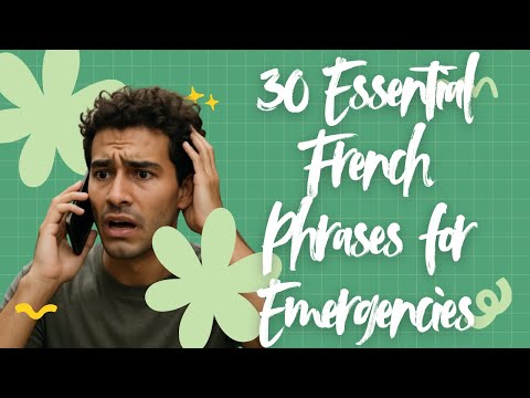 30 Essential French Phrases for Emergencies | Stay Safe While Traveling π«π·π