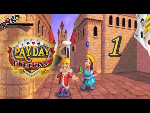 Pogo Games ~ Pay Day FreeCell #1