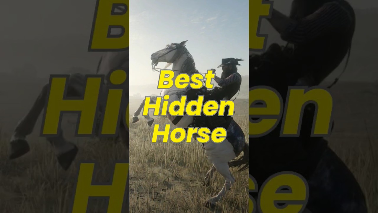 Best hidden horse in Red dead redemption 2