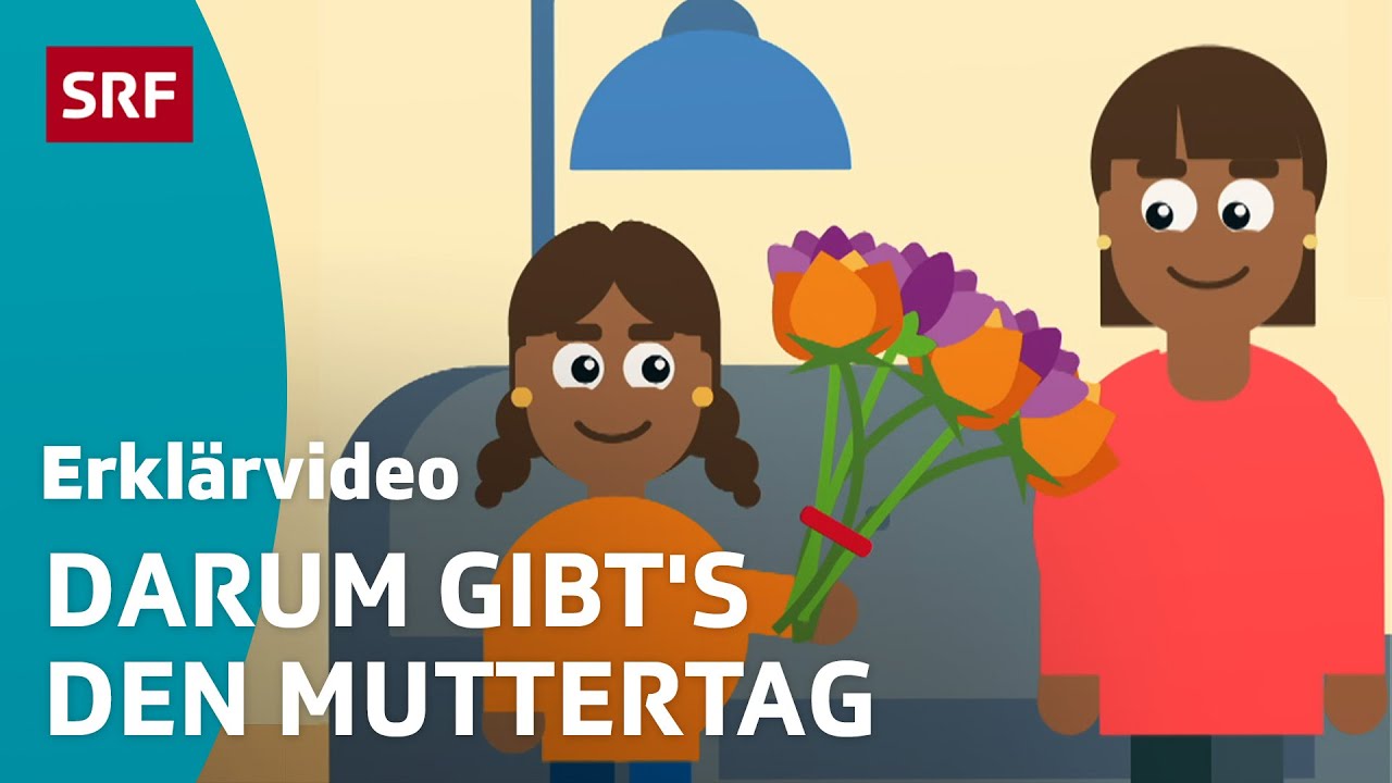 Muttertag – einfach erklärt | Kindervideos | SRF Kids