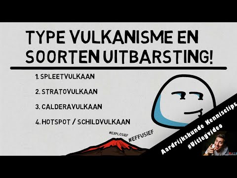 Type Vulkanisme - #uitlegvideo #explosief #effusief #vulkanisme