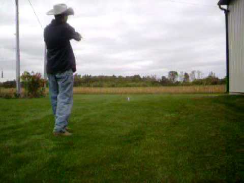 Shooting WD-40 cans