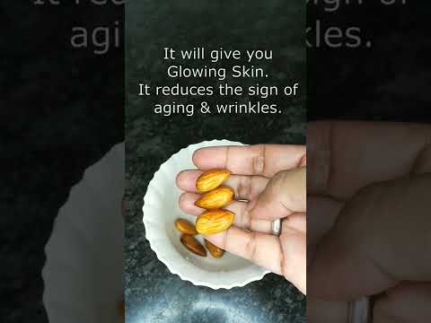Benefits of eating soaked almonds in the morning | Almond for skin | Reduces wrinkles