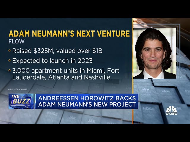 What is Flow? All about WeWork founder Adam Neumann's new $1 billion ...