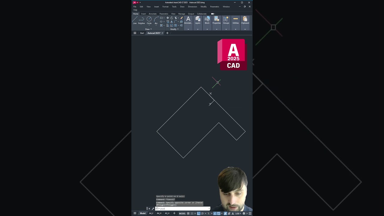 UCS rotate tutorial autocad 2025 #tutorial #autocad #autocaducs #autocad2025