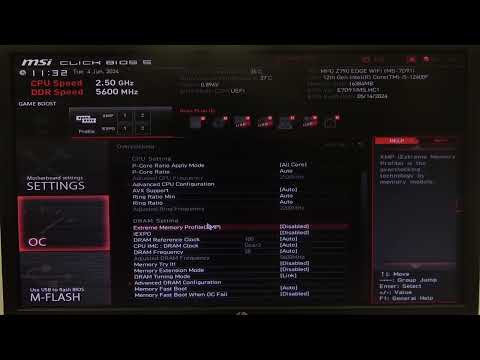 How To Manage Ring Ratio On MSI MPG Z790 Edge Motherboard