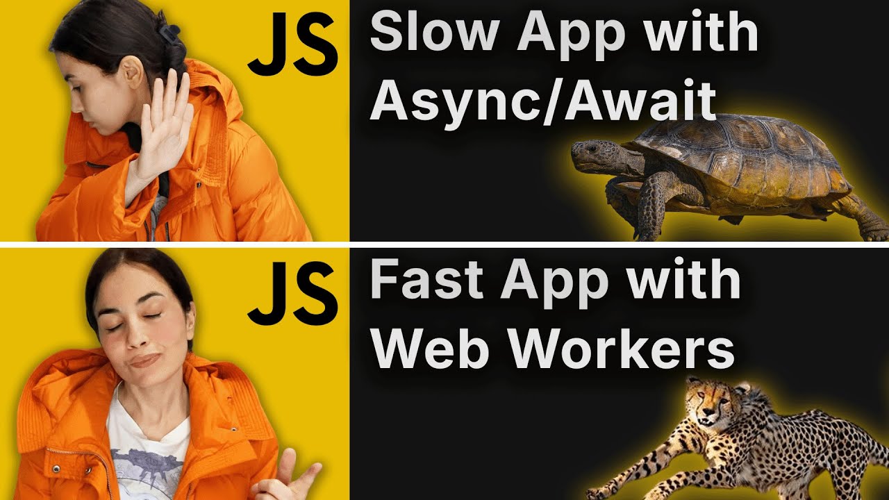 How to Fix a Slow App: Web Workers & Threading in javaScript & Electron JS