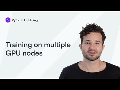 Training on multiple GPUs and multi-node training with PyTorch DistributedDataParallel